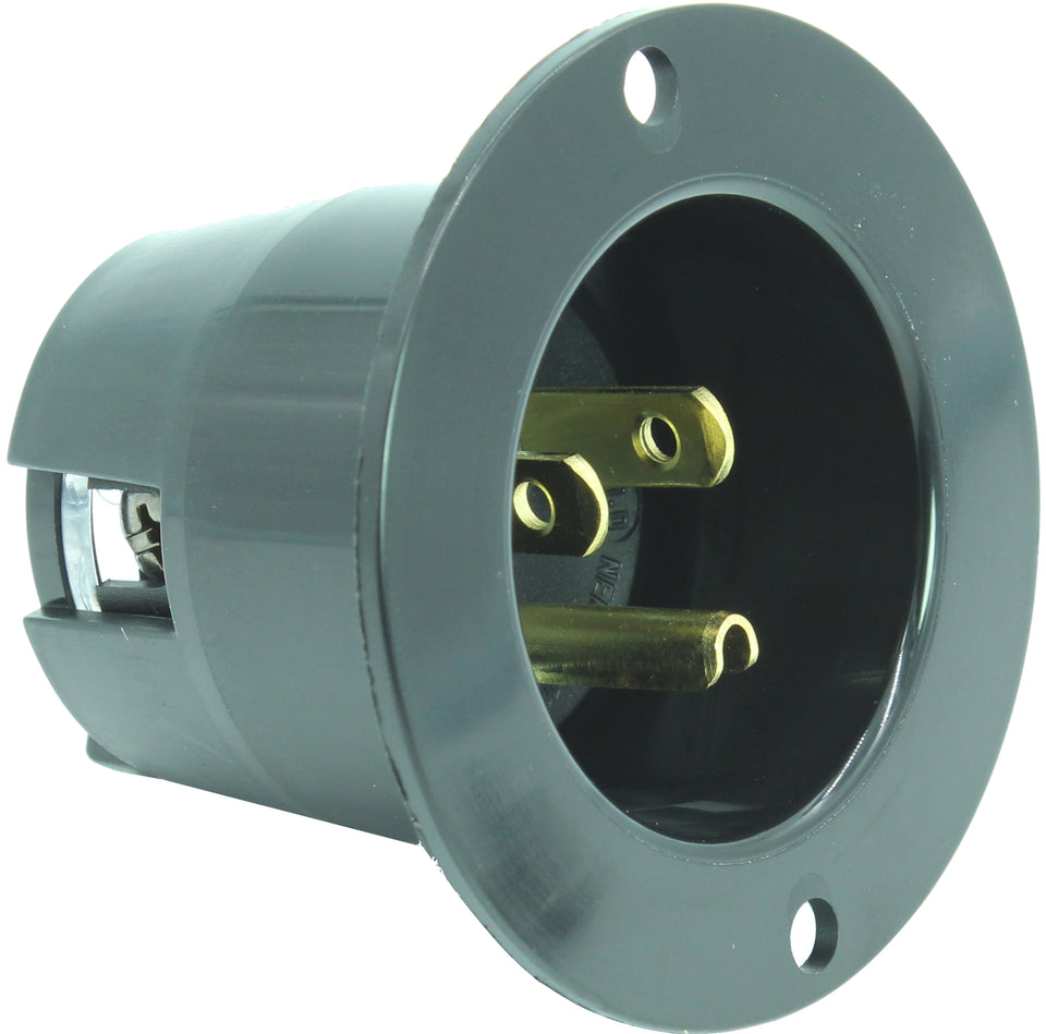 Journeyman*Pro NEMA Electrical Connectors, Flanged Plugs & Receptacles