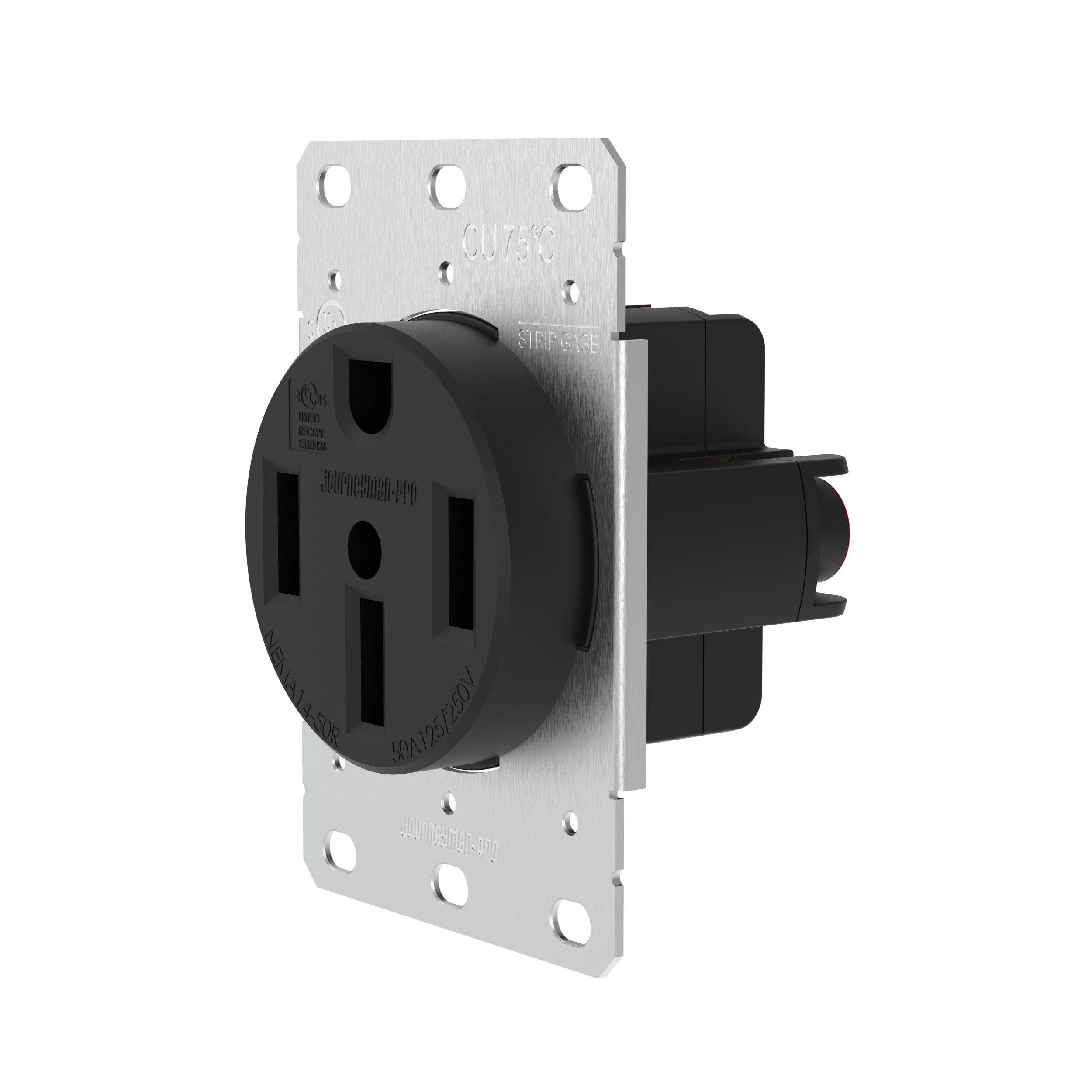 14-50 Commercial/Industrial Grade U.L. Approved 50 AMP 240V Receptacle