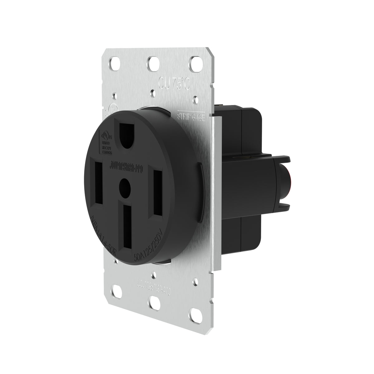 14-50 Commercial/Industrial Grade U.L. Approved 50 AMP 240V Receptacle ...