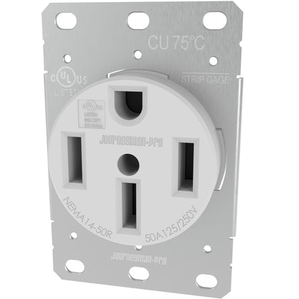 14-50 Commercial/Industrial Grade U.L. Approved 50 AMP 240V Receptacle