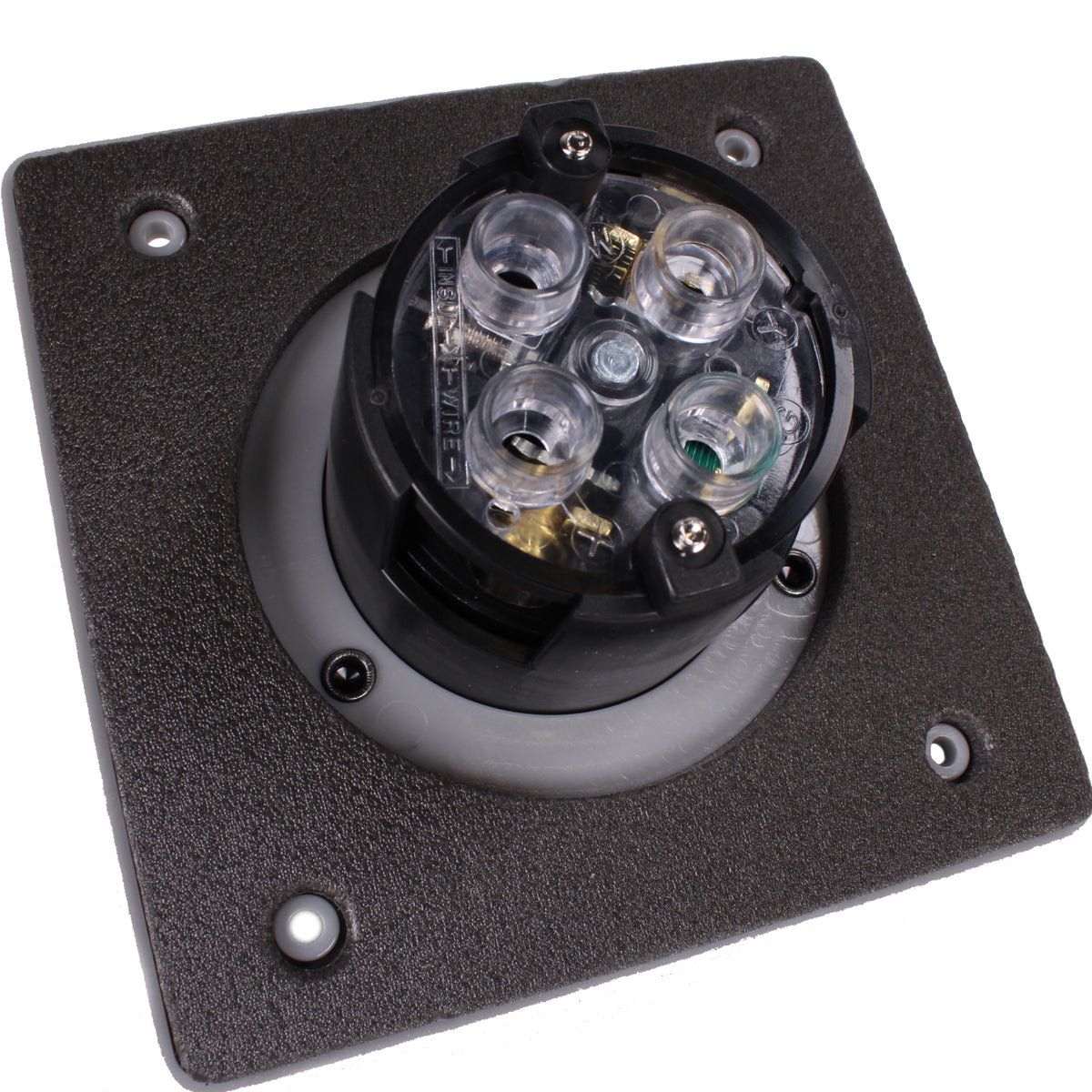 NEMA L6-30 Power Flanged Inlet Receptacle 3P, 30 A, 125/250 V, Integra ...